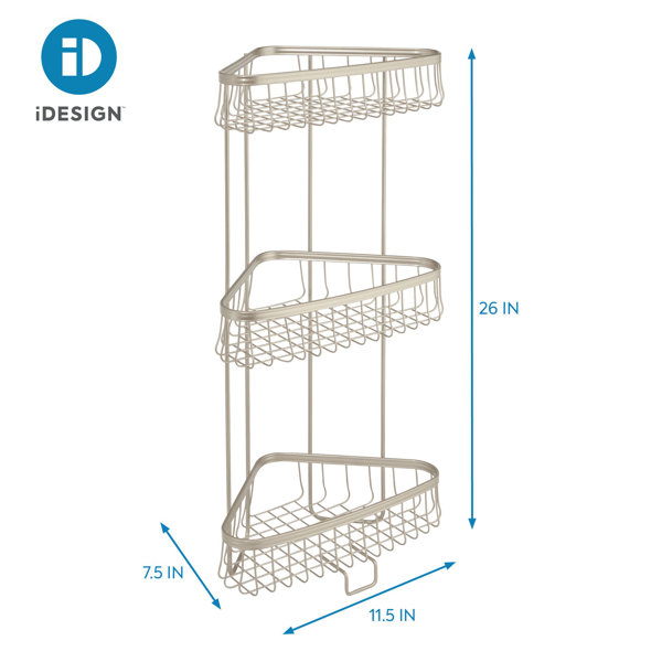 InterDesign York Lyra Shower Caddy & Reviews | Wayfair
